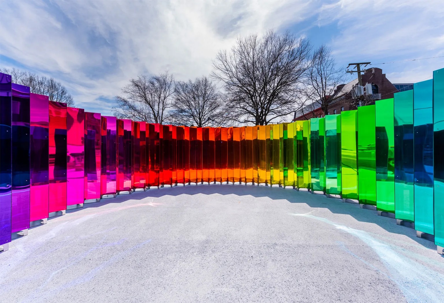 SOFTlab a creat o instalație spectaculoasă într-o piață publică din Virginia - PropagArta